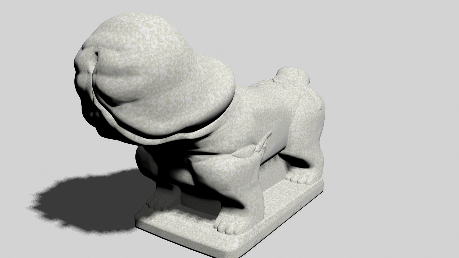 Max Statue-dog
