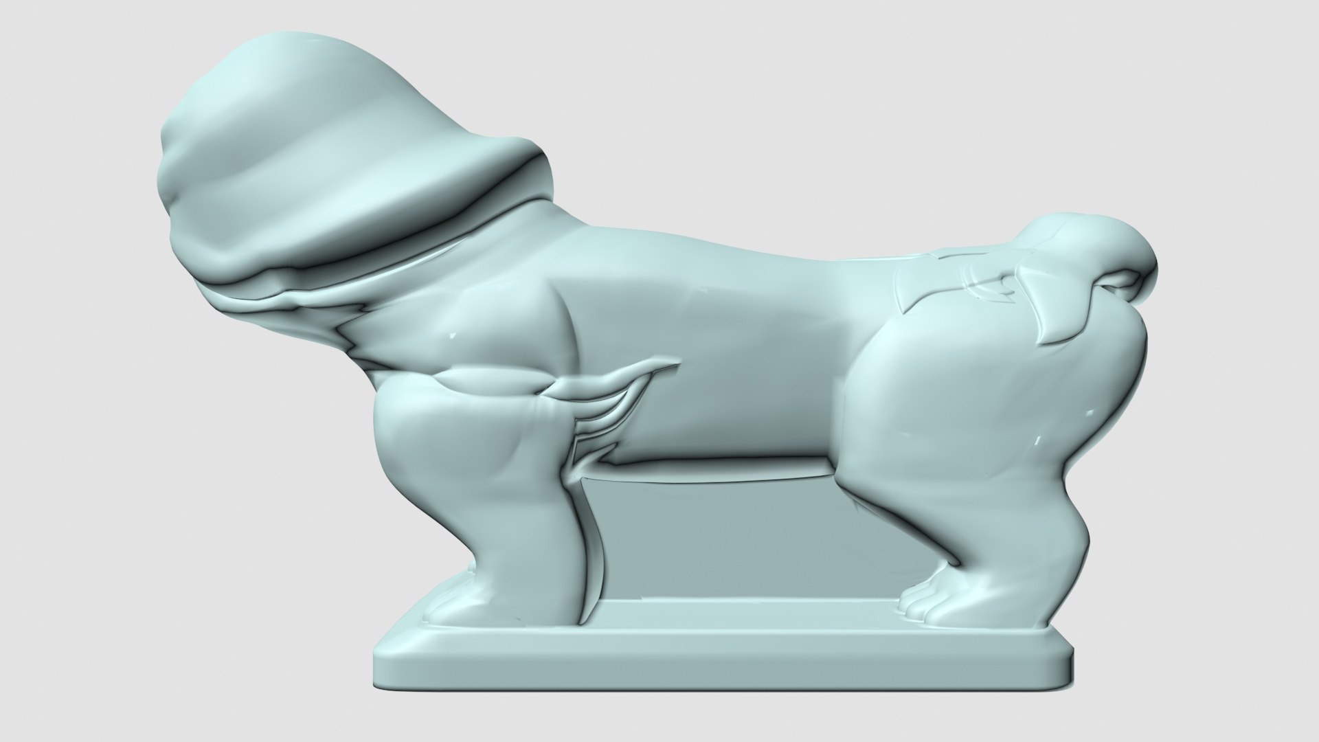 Max Statue-dog