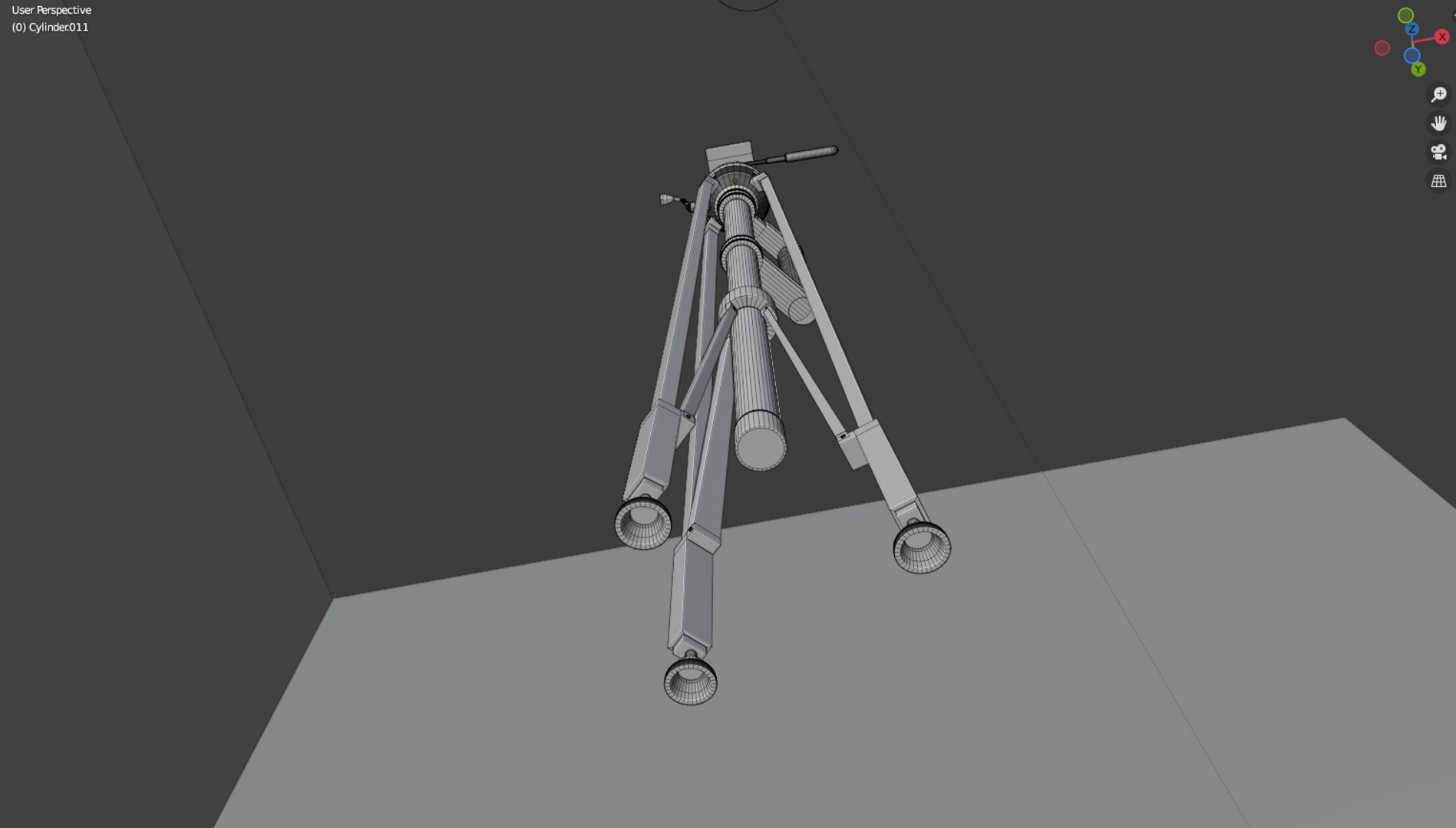Tripod 3D model - TurboSquid 1807557