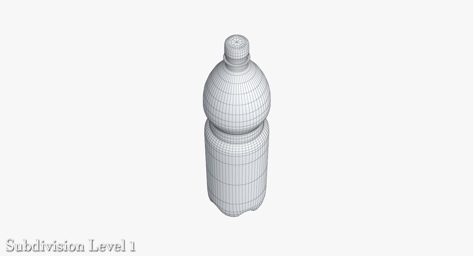 3d Model Bottle 1 Liter