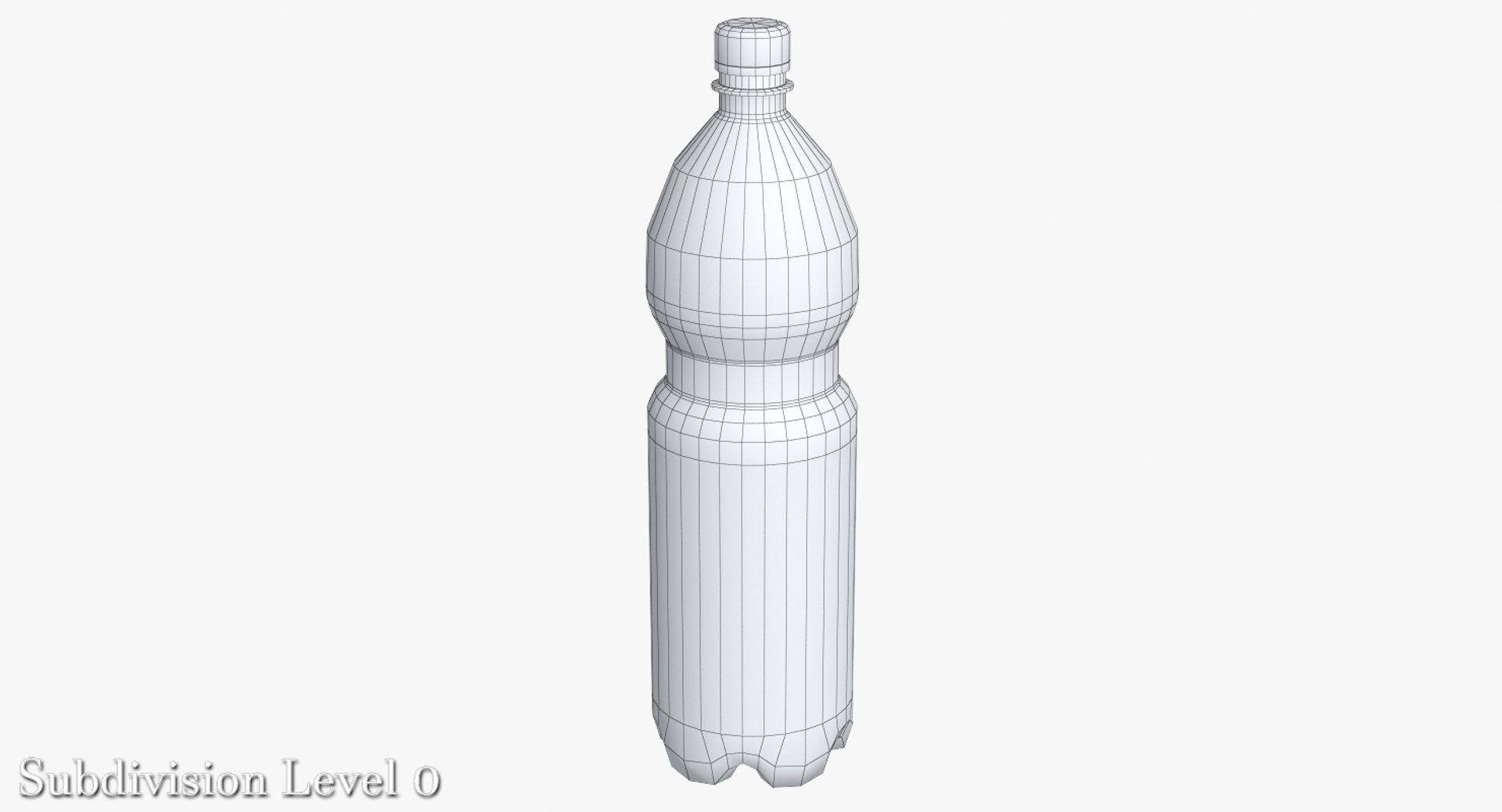3d Model Bottle 1 Liter