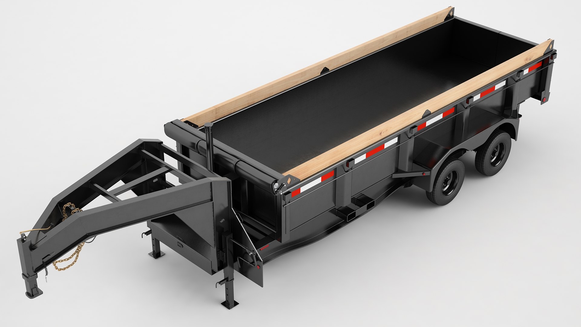 Dump Trailer 01 3D - TurboSquid 1929900