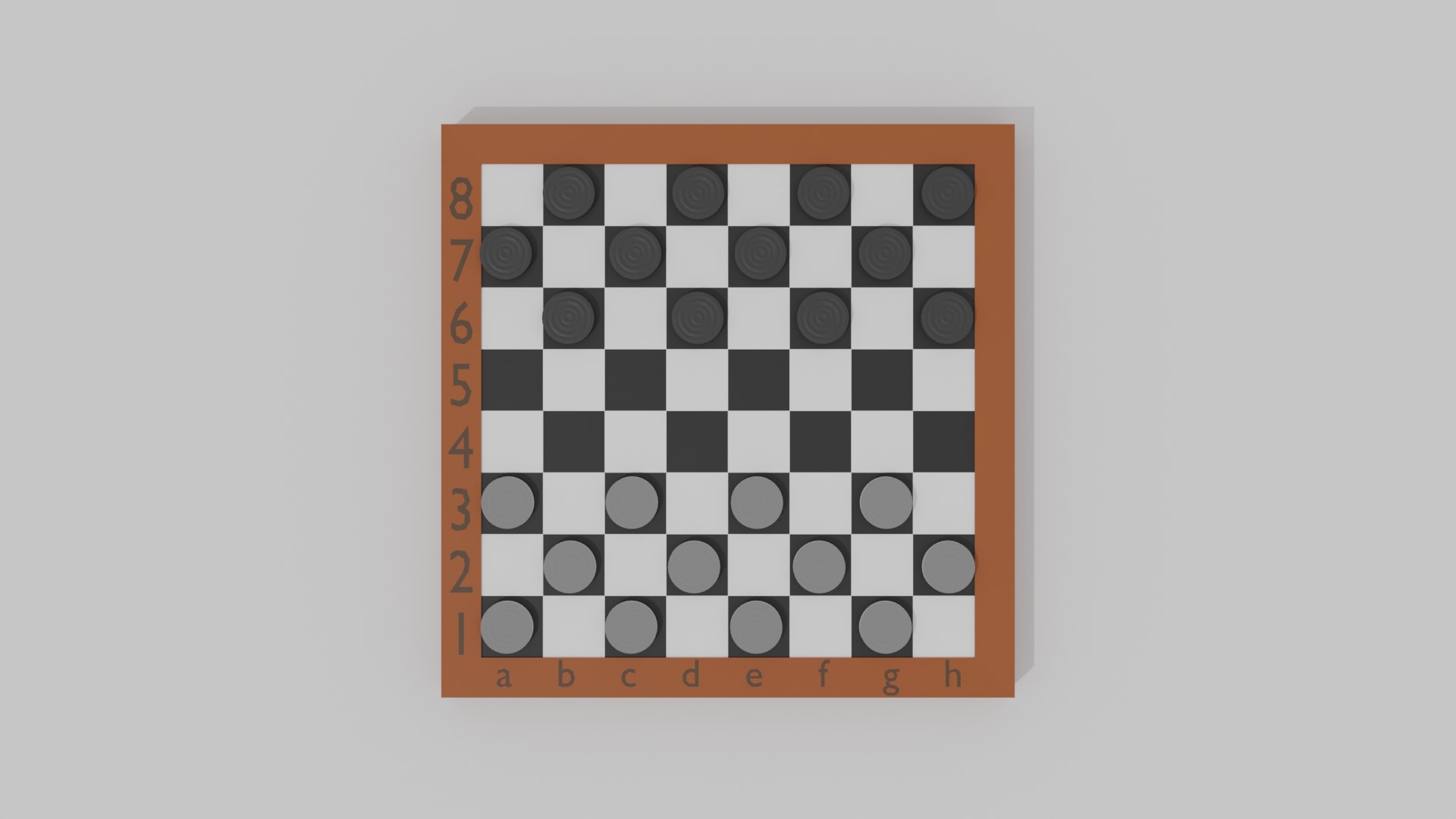Game Board Figures 3D Model - TurboSquid 2174705