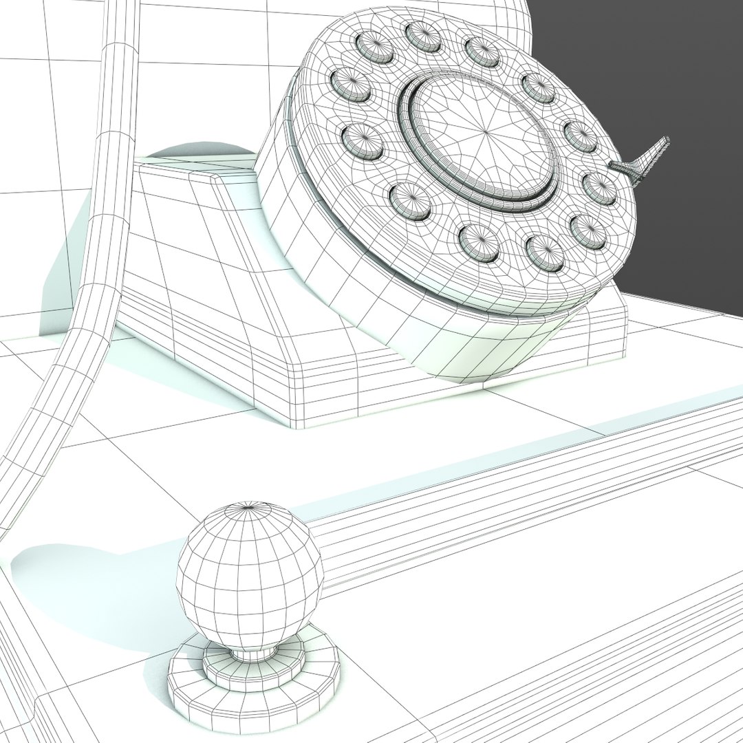 3d Old Phone Model