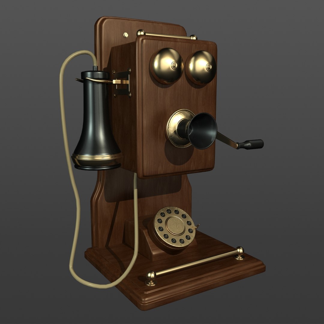 3d Old Phone Model