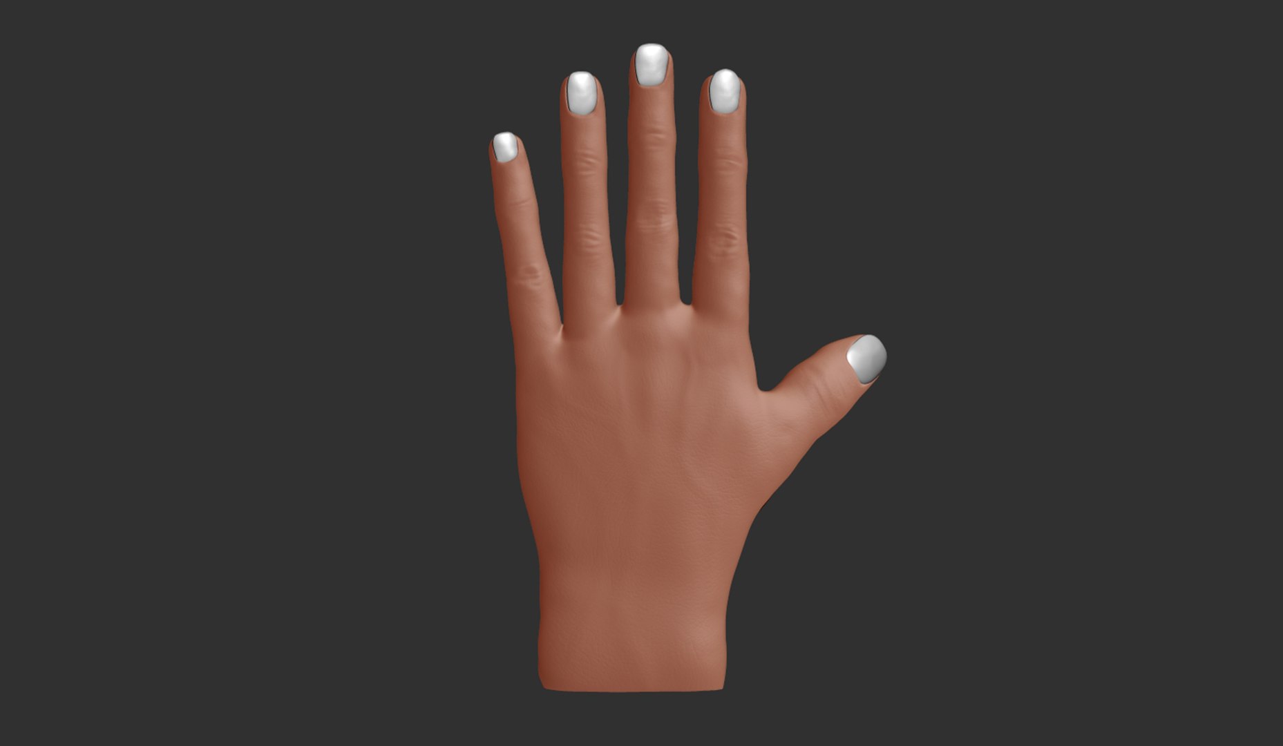 3D Model Realistic Hand Model - TurboSquid 1732140