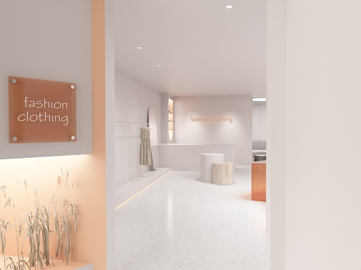 3D Lady Clothing Shop Model - TurboSquid 2049491