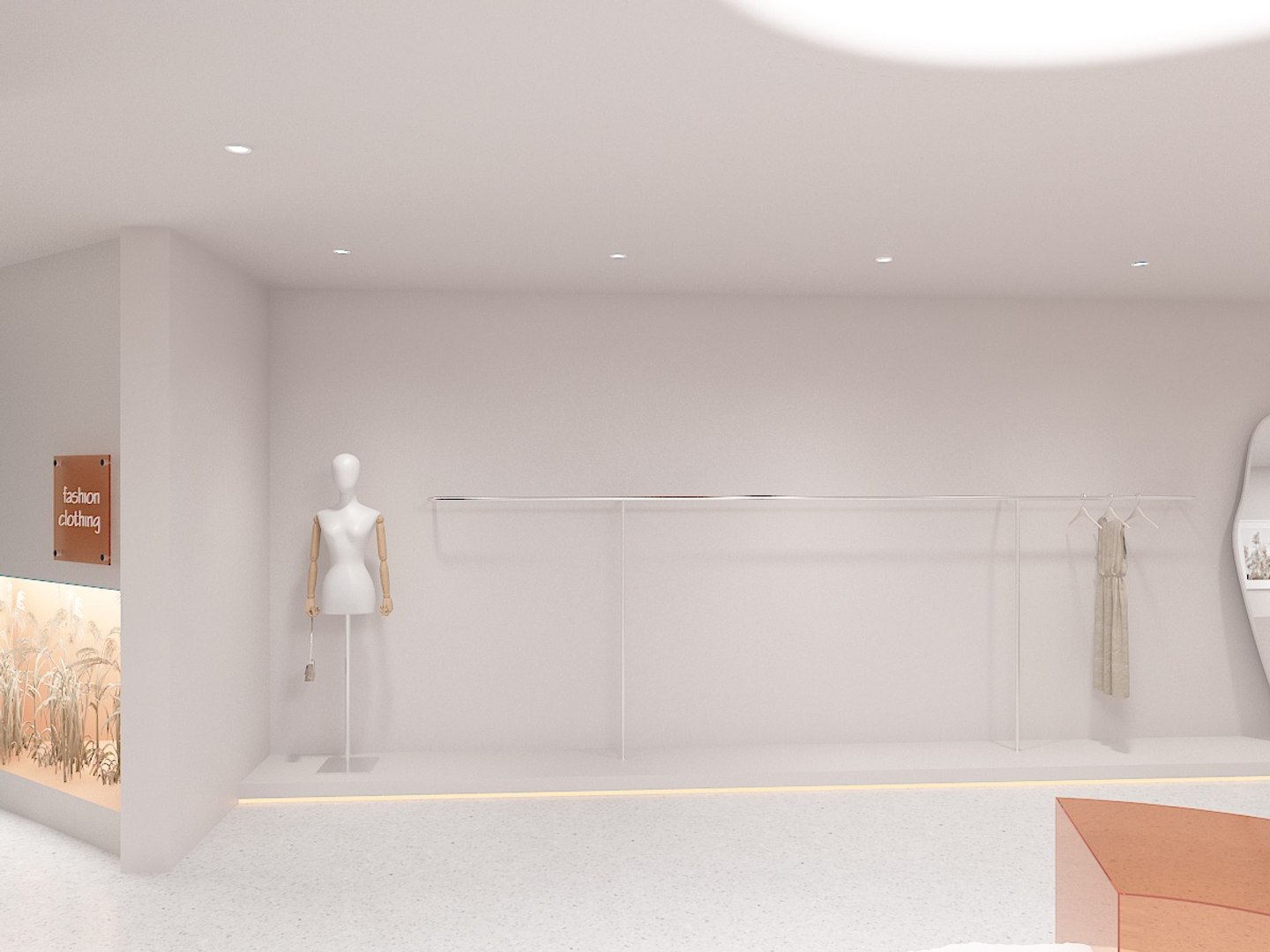 3D Lady Clothing Shop Model - TurboSquid 2049491