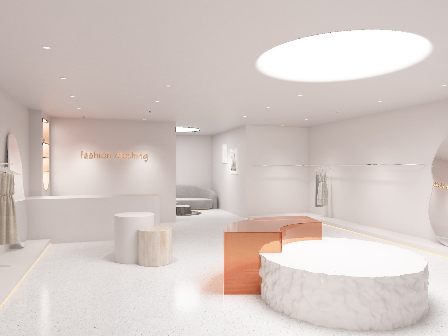 3D Lady Clothing Shop Model - TurboSquid 2049491