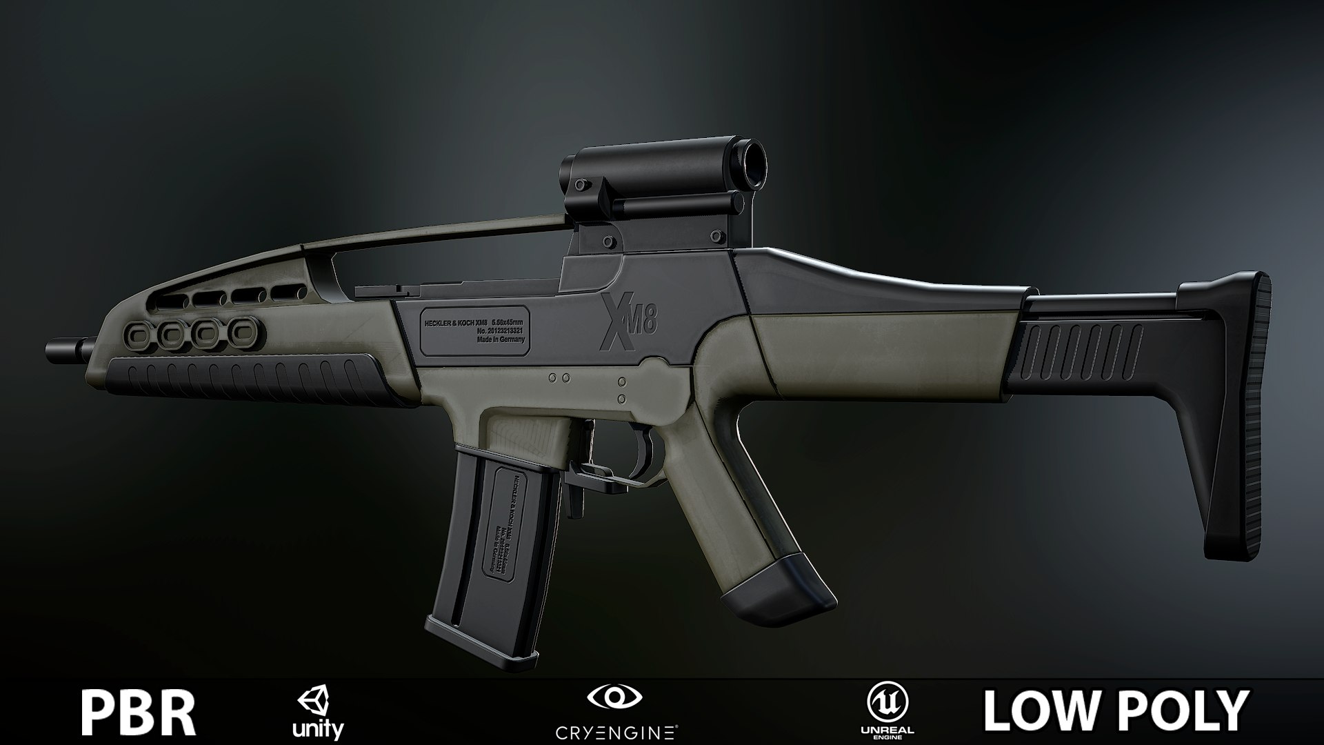 3D Model Xm8 Xm 8 - TurboSquid 1171155