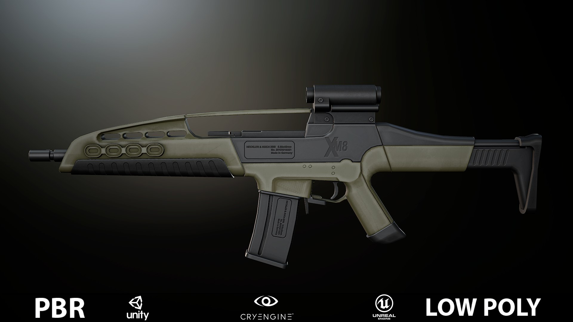 3D Model Xm8 Xm 8 - TurboSquid 1171155