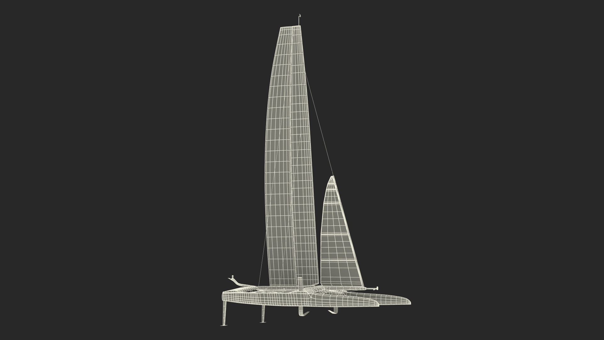 Modern Race Yacht 3D Model - TurboSquid 2024641