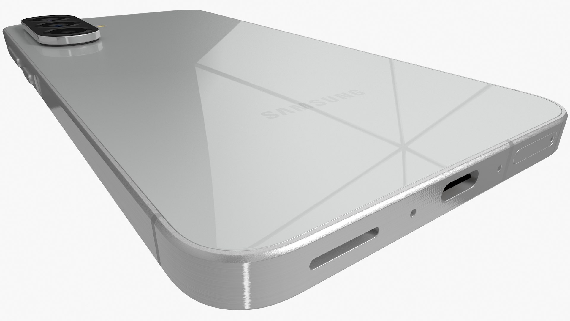 Samsung Galaxy A56 5G Gray 3D - TurboSquid 2369327