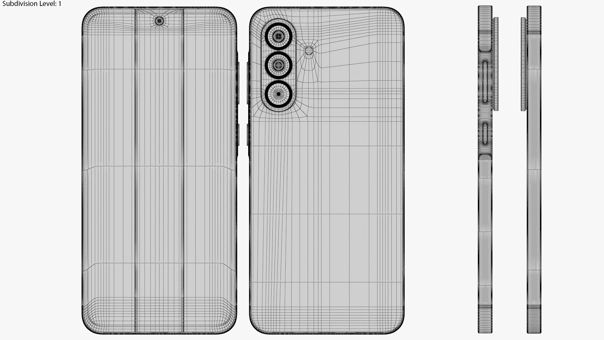 Samsung Galaxy A56 5G Gray 3D - TurboSquid 2369327