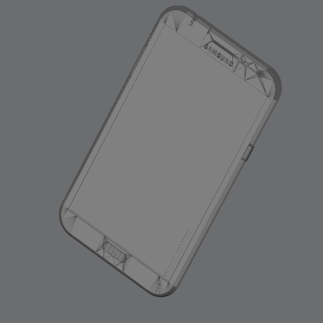 3d model samsung galaxy note white