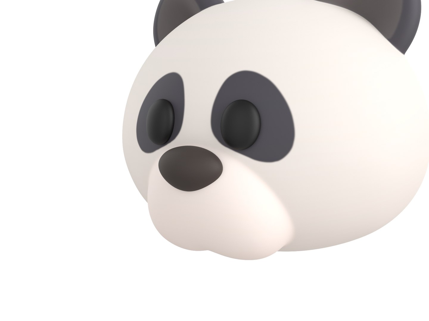 3D Prop146 Panda Head - TurboSquid 1947320