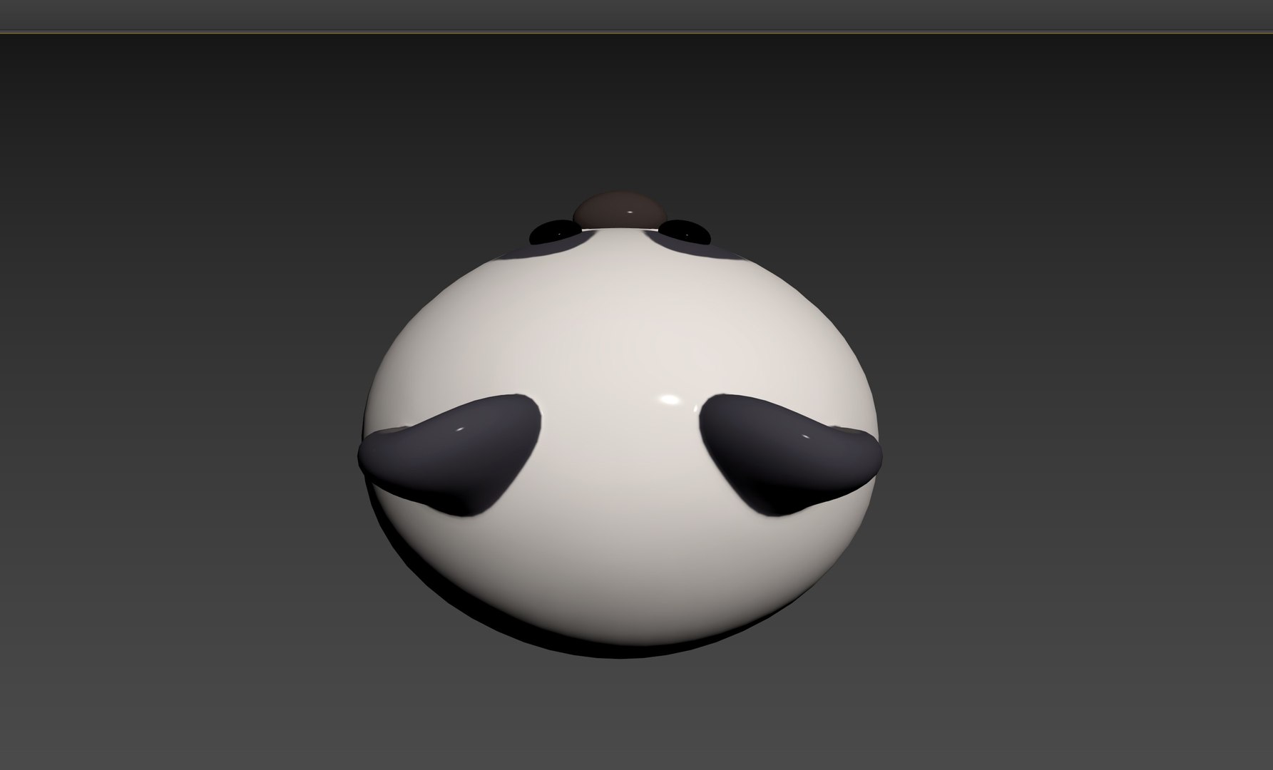 3D Prop146 Panda Head - TurboSquid 1947320