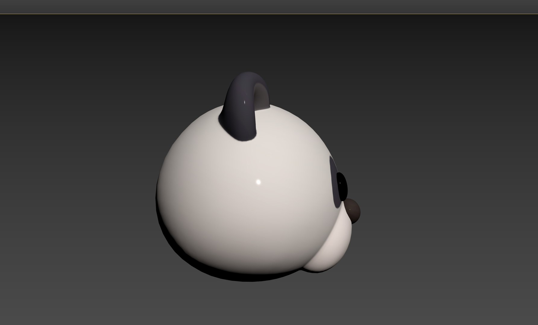 3D Prop146 Panda Head - TurboSquid 1947320