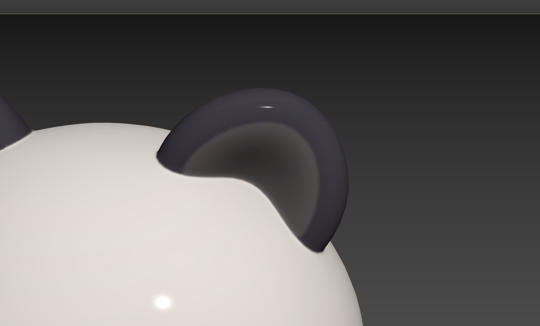 3D Prop146 Panda Head - TurboSquid 1947320