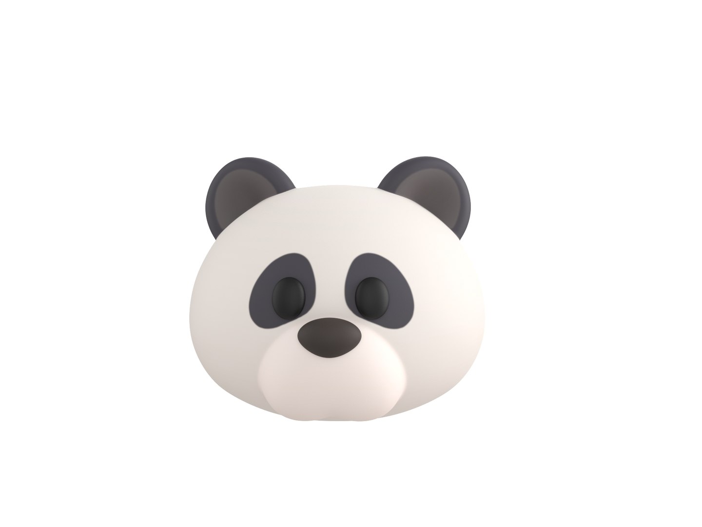 3D Prop146 Panda Head - TurboSquid 1947320