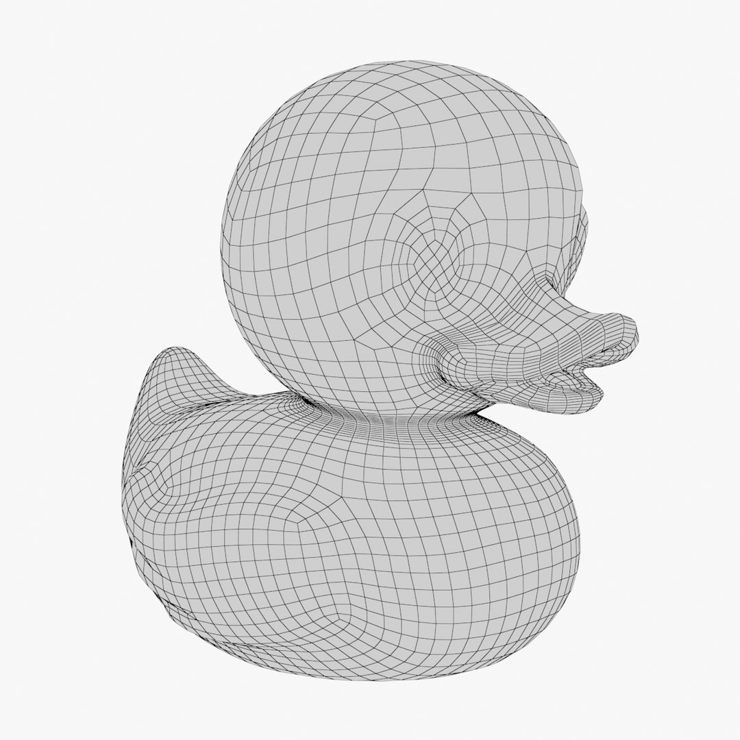 Rubber Duck 02 5 Model - TurboSquid 1210978