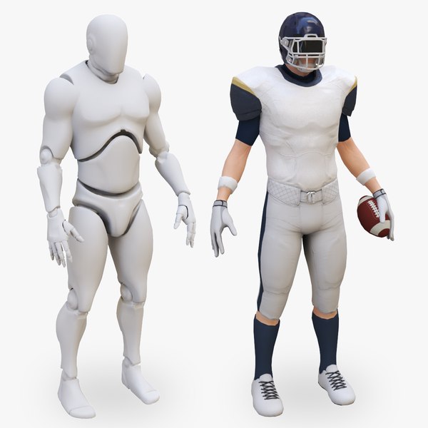 modelo 3d Footballplayer Ver2 - TurboSquid 1978887