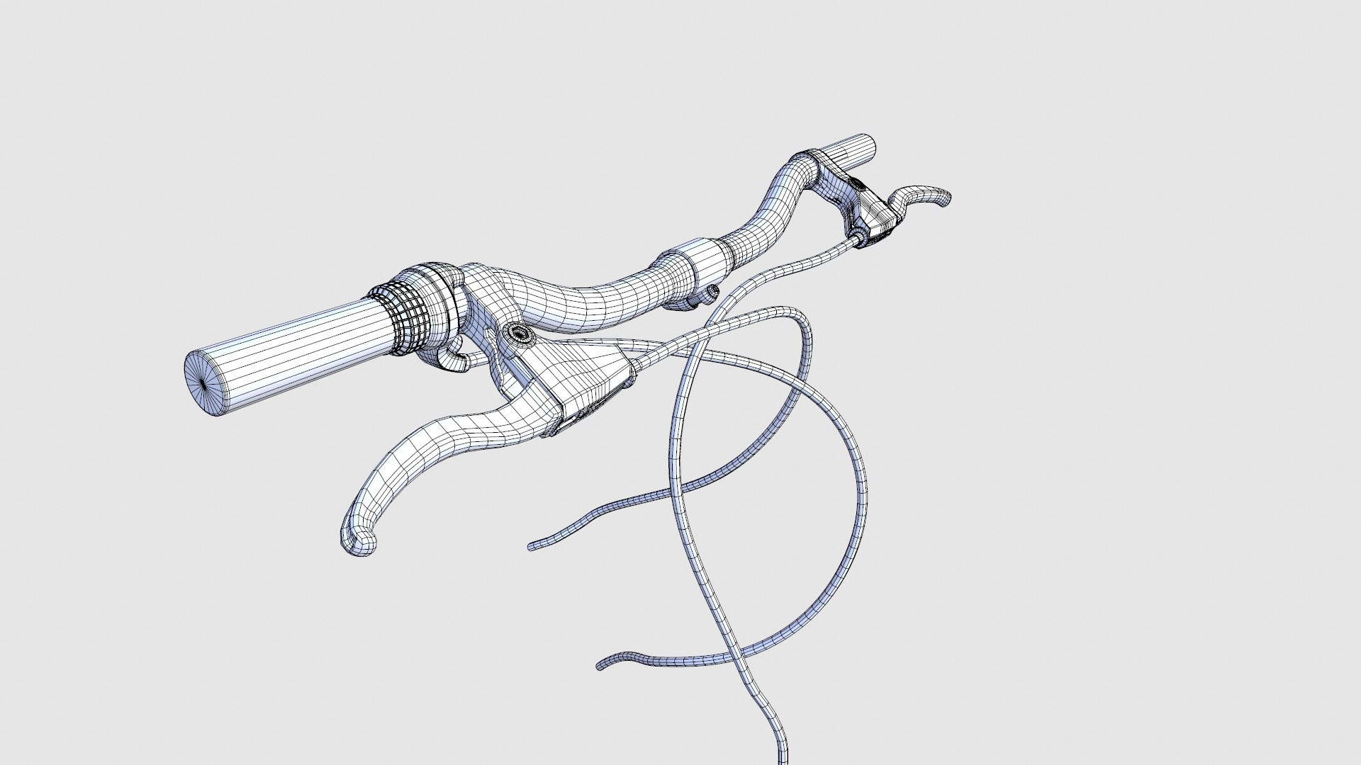 Bicycle Handlebar 3D Model - TurboSquid 2379341