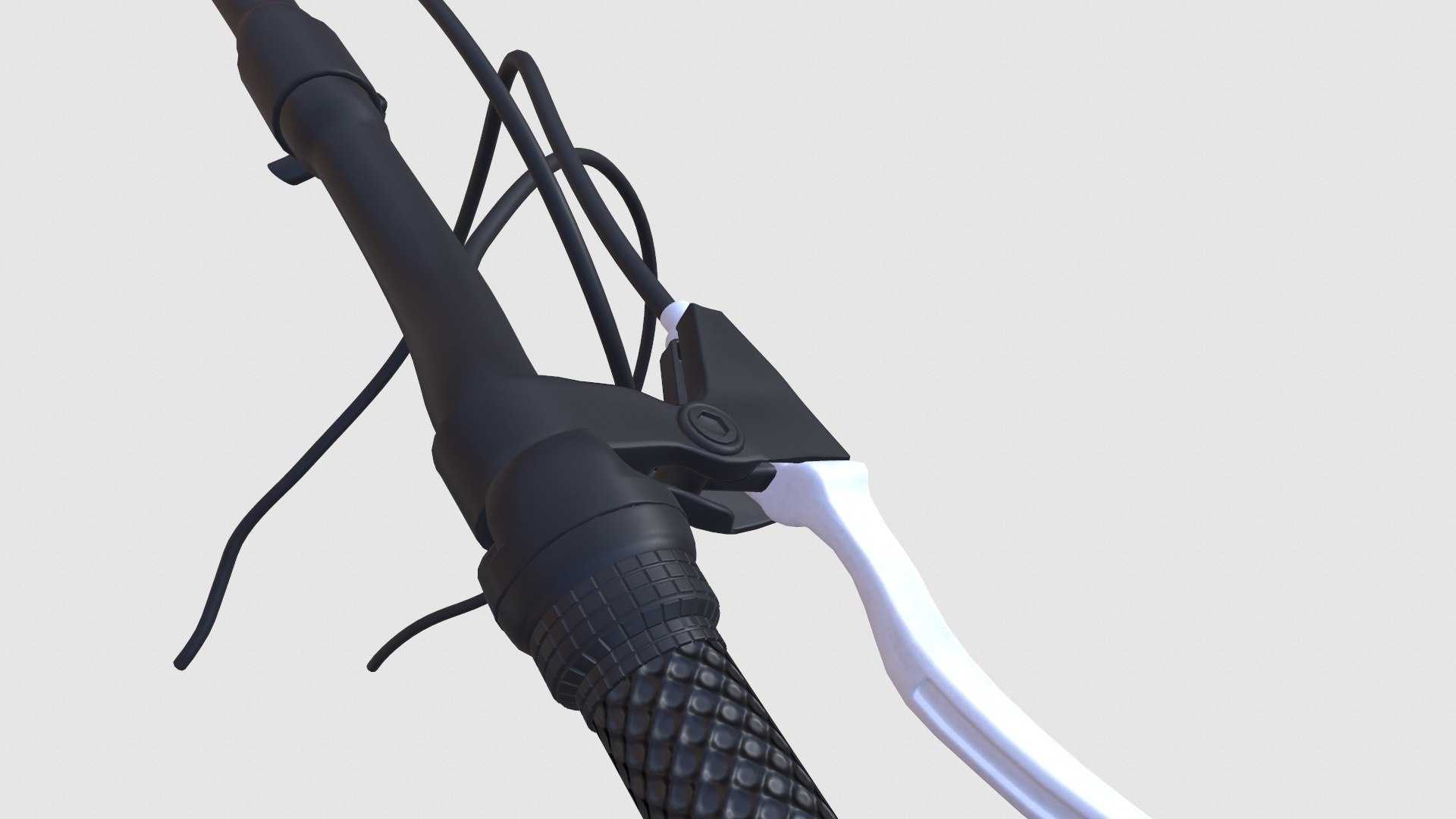 Bicycle Handlebar 3D Model - TurboSquid 2379341