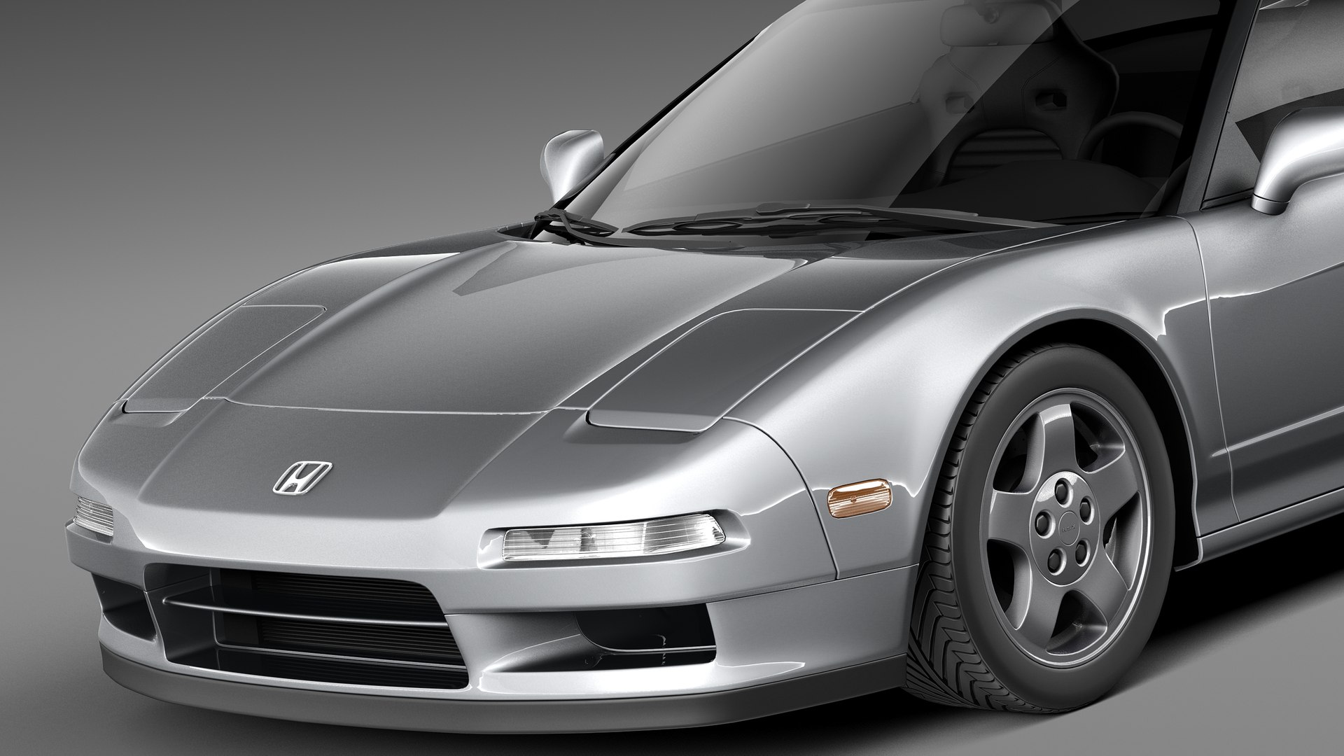 Honda Nsx 1990 Sport Coupe 3ds
