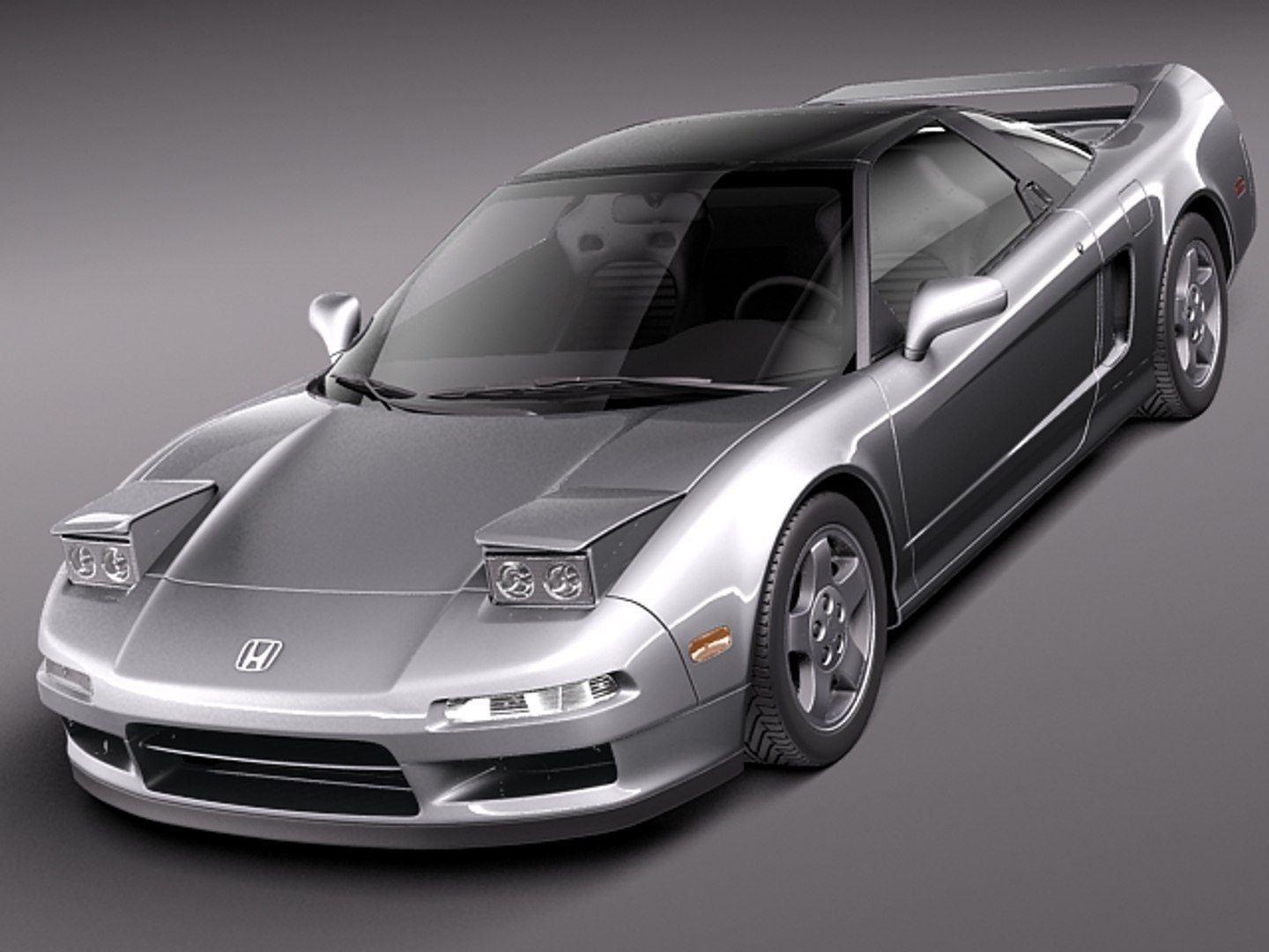 honda nsx 1990 sport coupe 3ds
