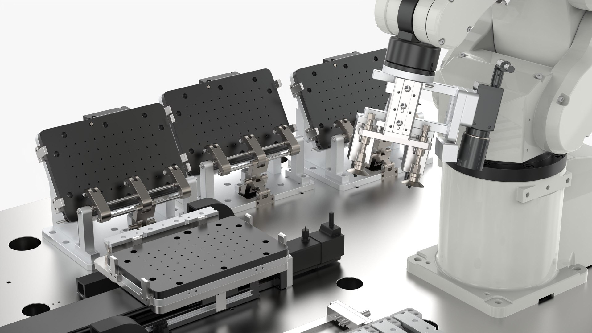 Automatic Magnet Heat Holding Assembly Machine 3D - TurboSquid 2011248