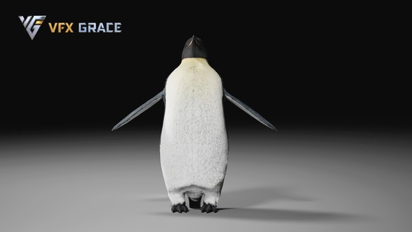 modelo 3d EmperorPenguin - Activo de personaje UE - TurboSquid 2168943