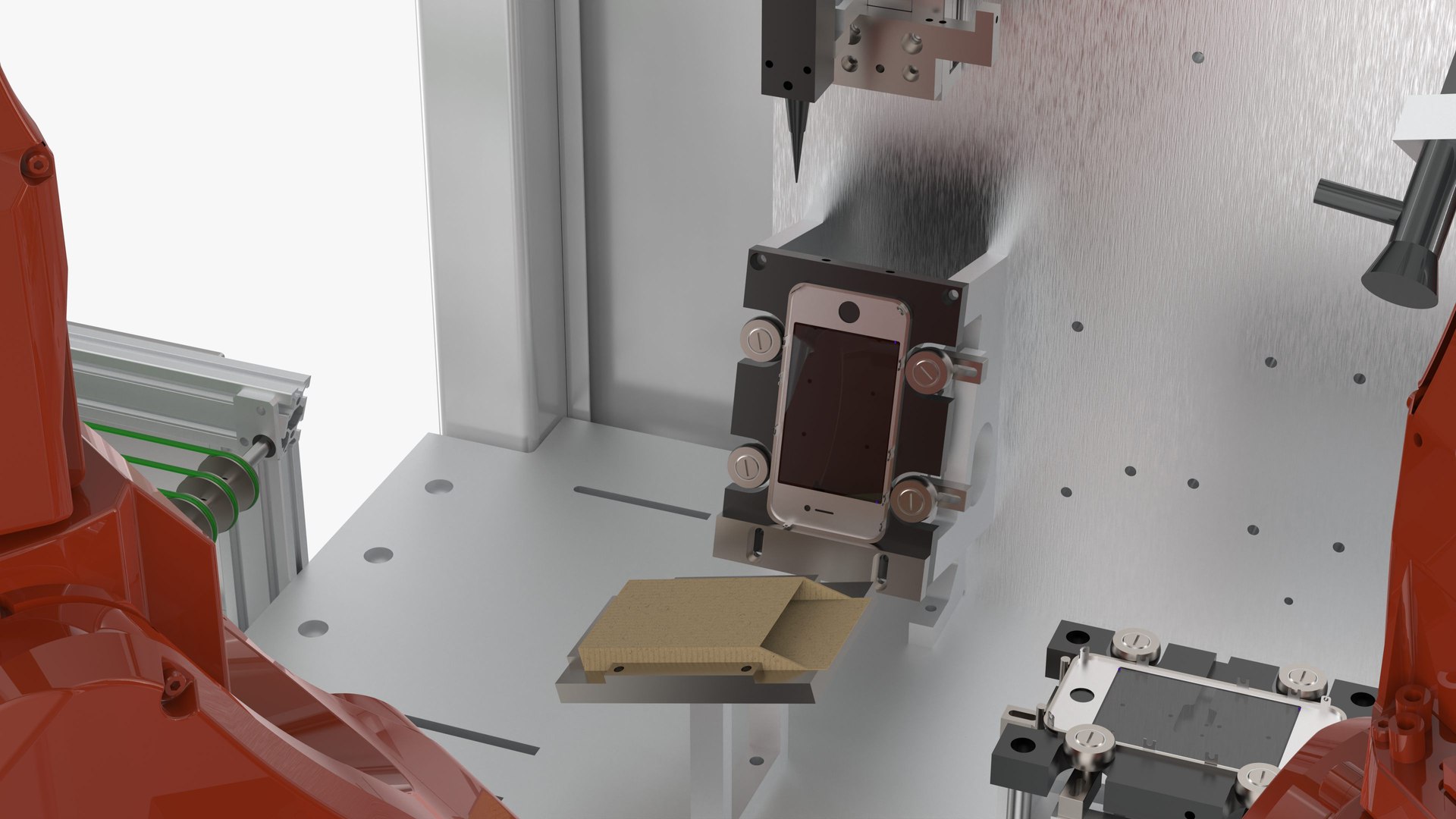 3D Automatic Gold Finger PCB Taping Machine - TurboSquid 2303422