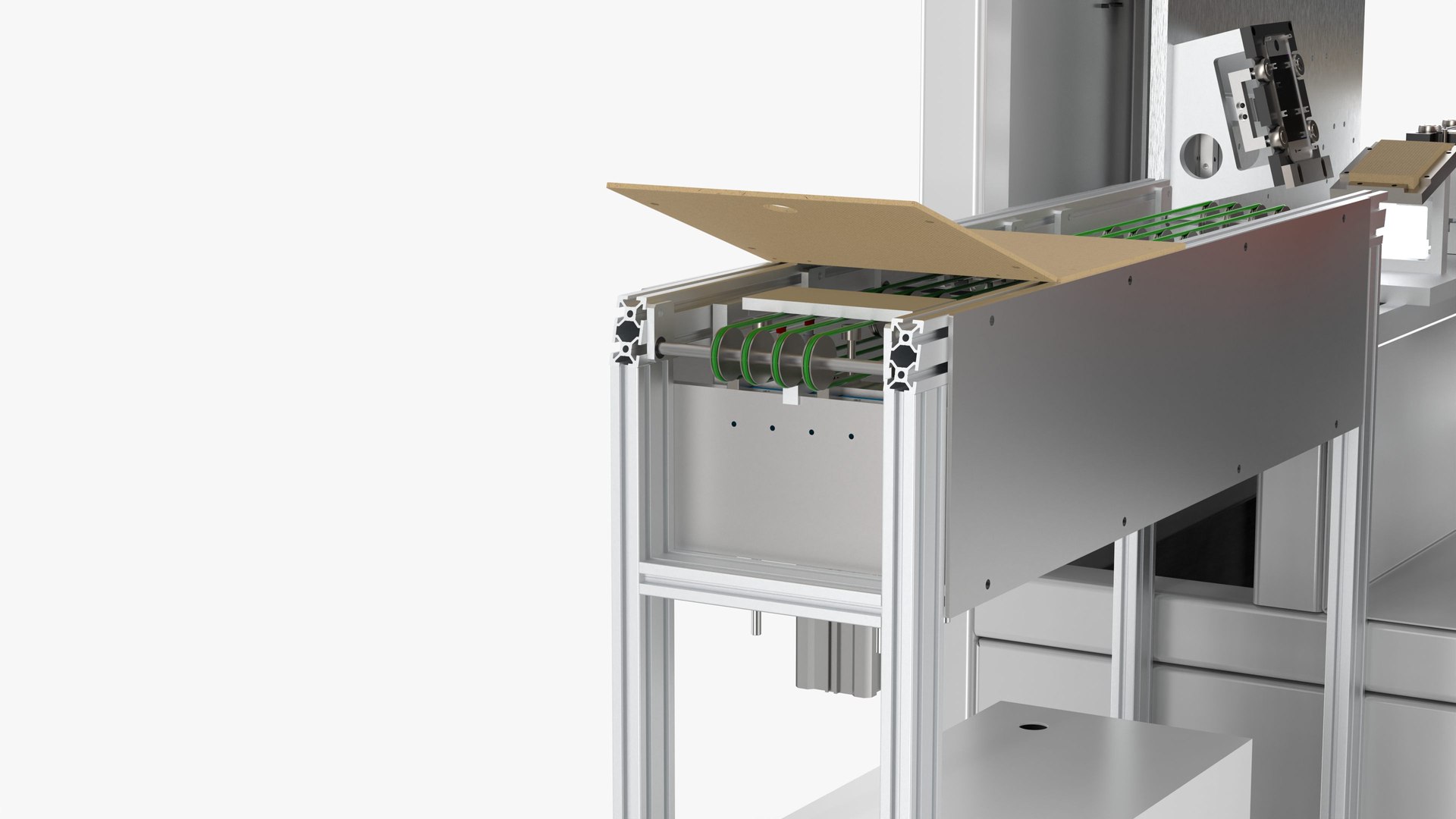 3D Automatic Gold Finger PCB Taping Machine - TurboSquid 2303422