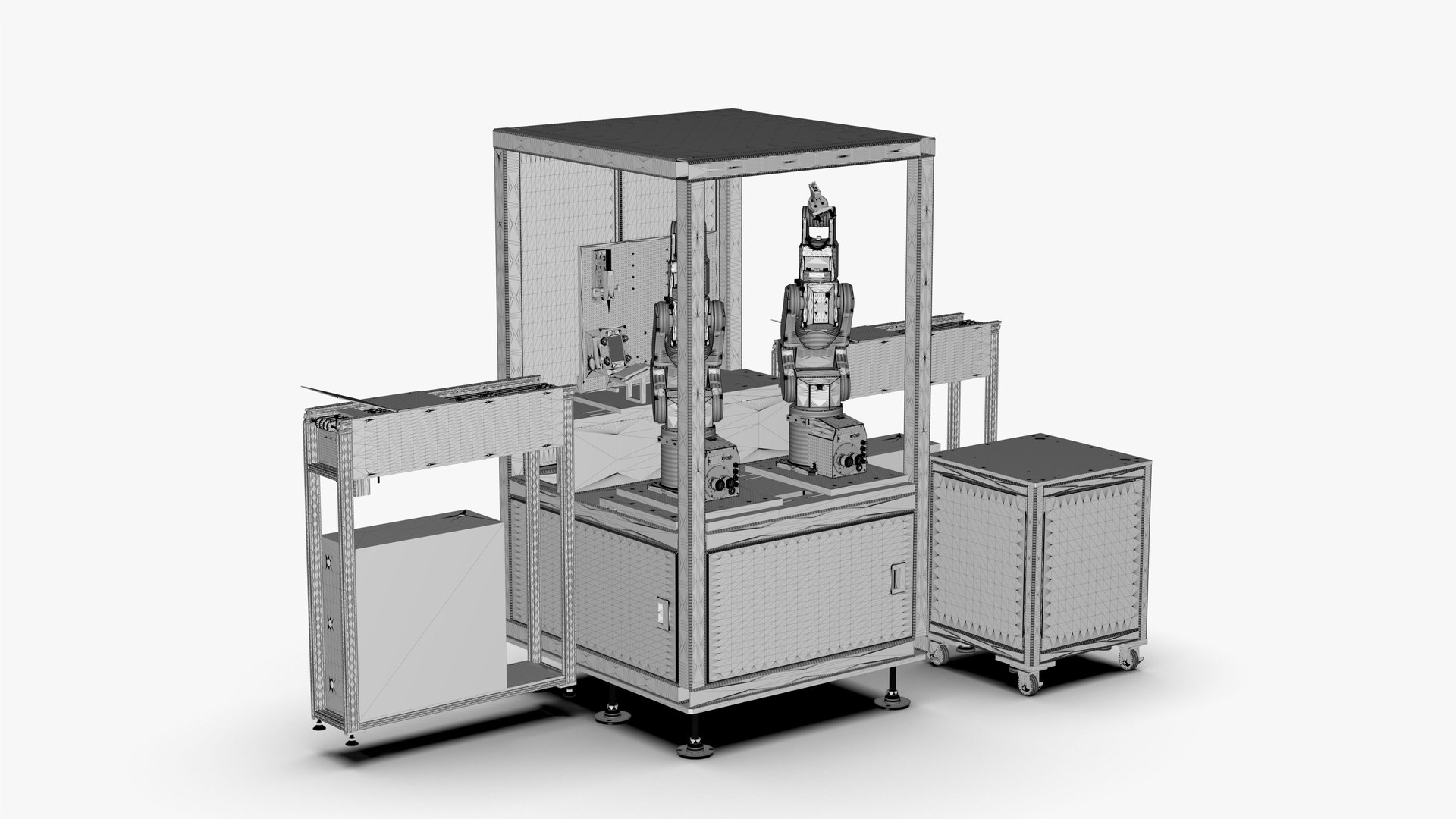 3D Automatic Gold Finger PCB Taping Machine - TurboSquid 2303422