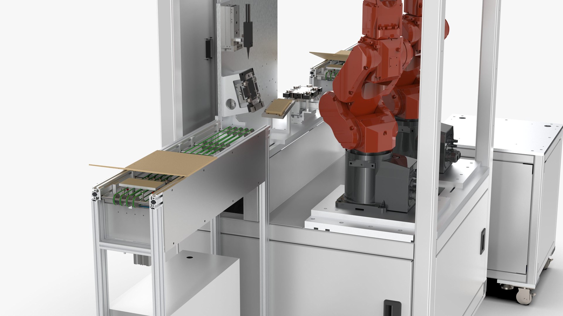 3D Automatic Gold Finger PCB Taping Machine - TurboSquid 2303422