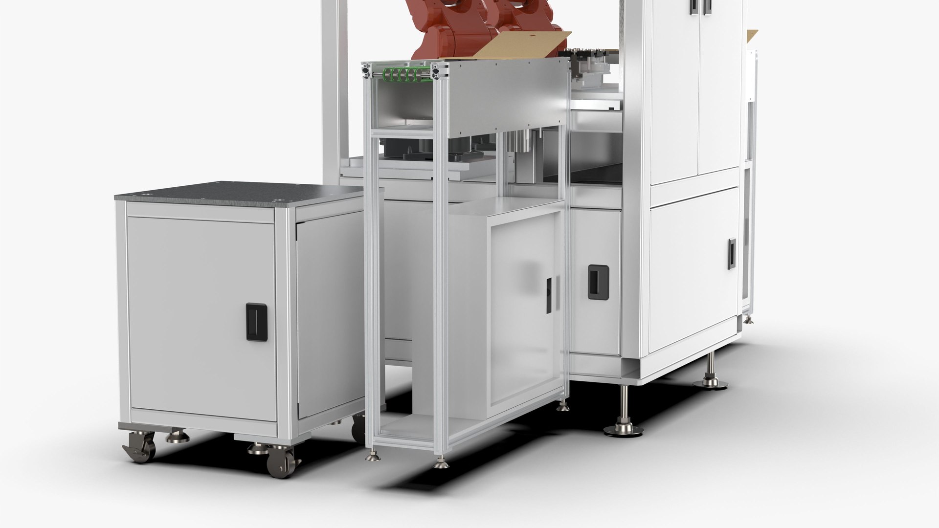 3D Automatic Gold Finger PCB Taping Machine - TurboSquid 2303422