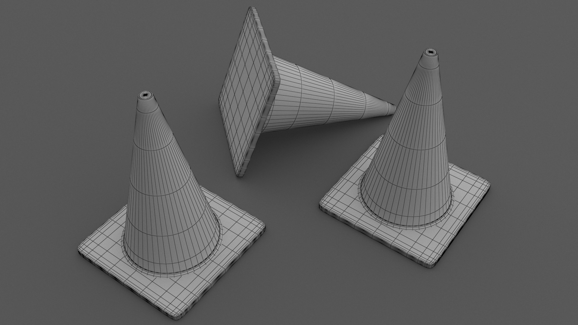 3D Traffic Cone Model - TurboSquid 1717253