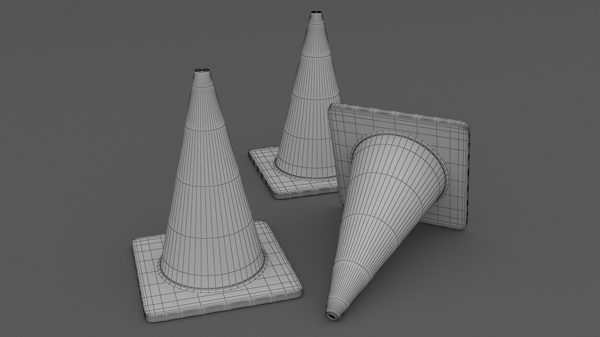 3D Traffic Cone Model - TurboSquid 1717253