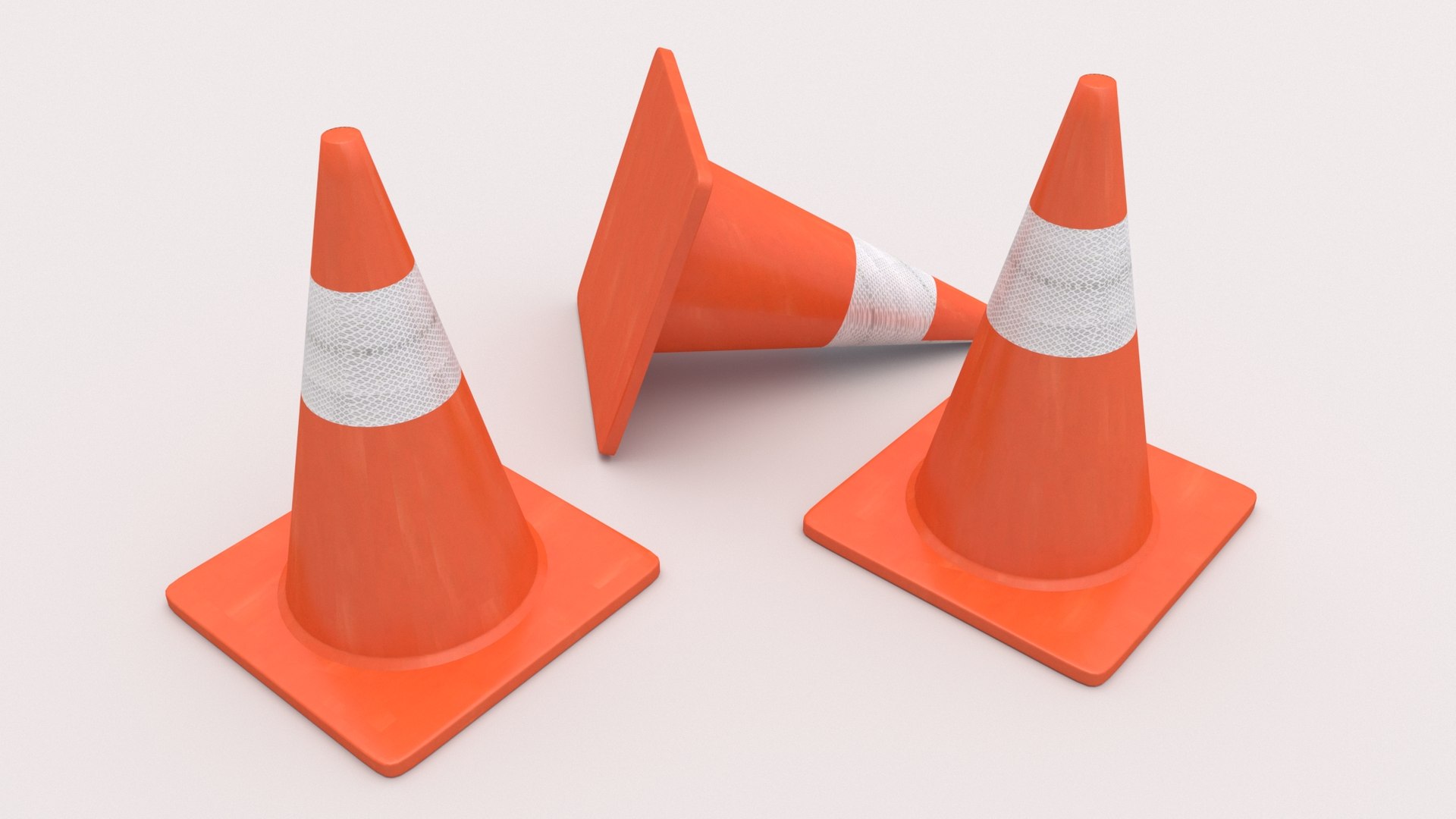 3D Traffic Cone Model - TurboSquid 1717253