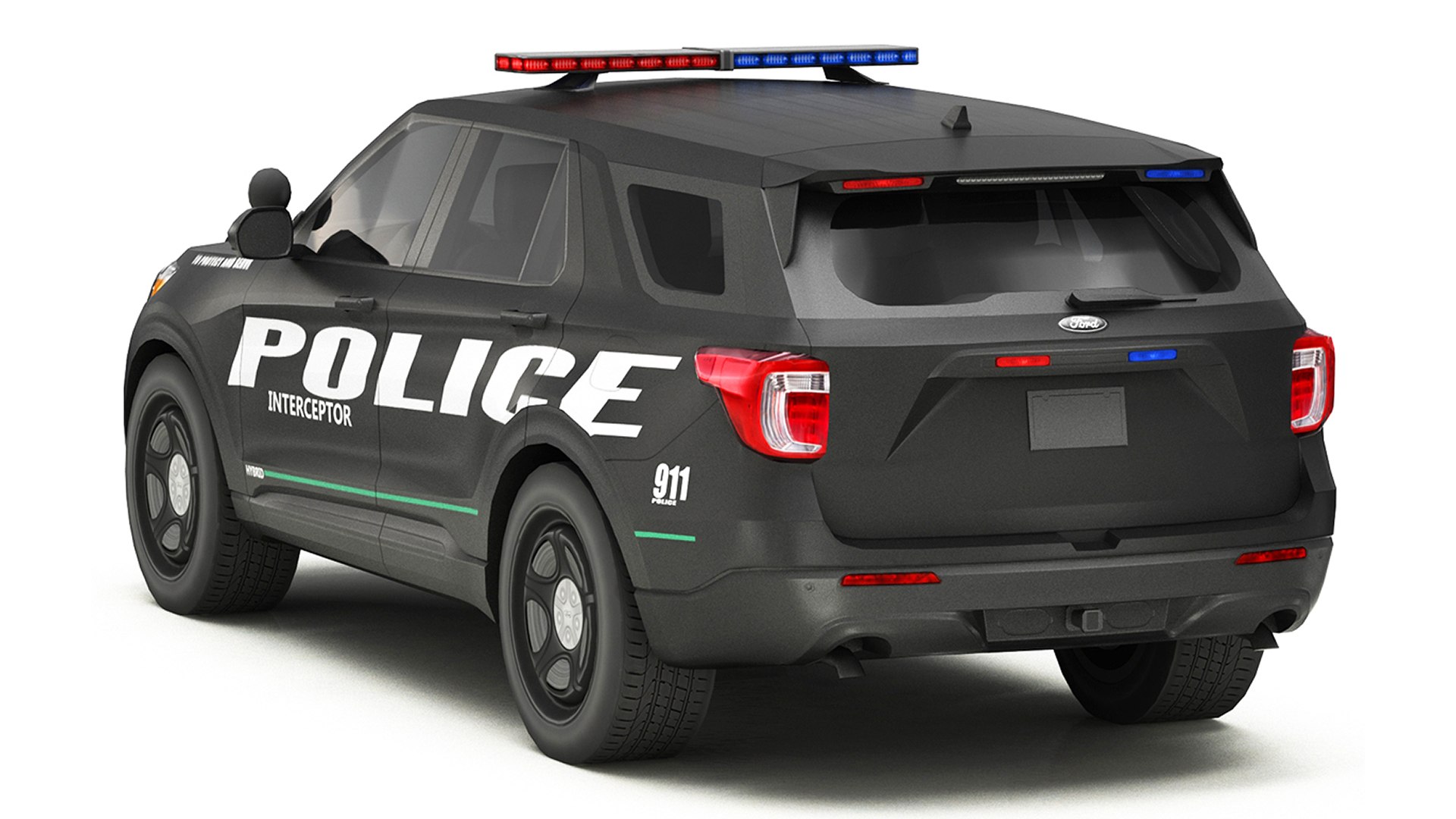 3D Police Cars Pack 1 - TurboSquid 1941623