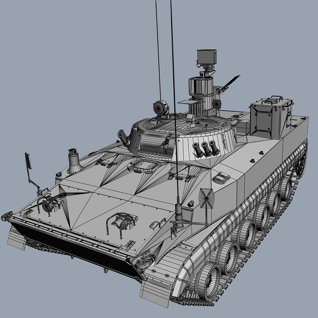 3D at-15 springer tanks model - TurboSquid 1150335