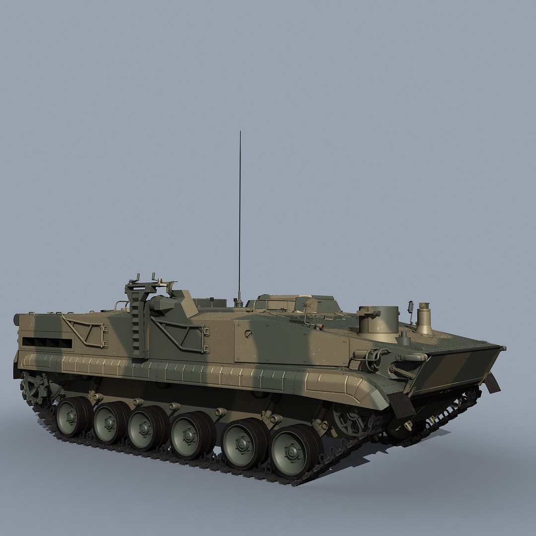 3D at-15 springer tanks model - TurboSquid 1150335