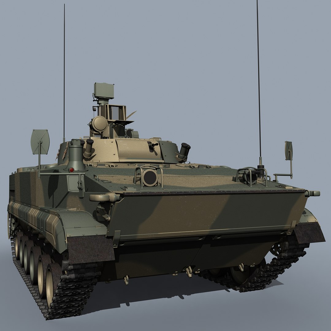 3D at-15 springer tanks model - TurboSquid 1150335