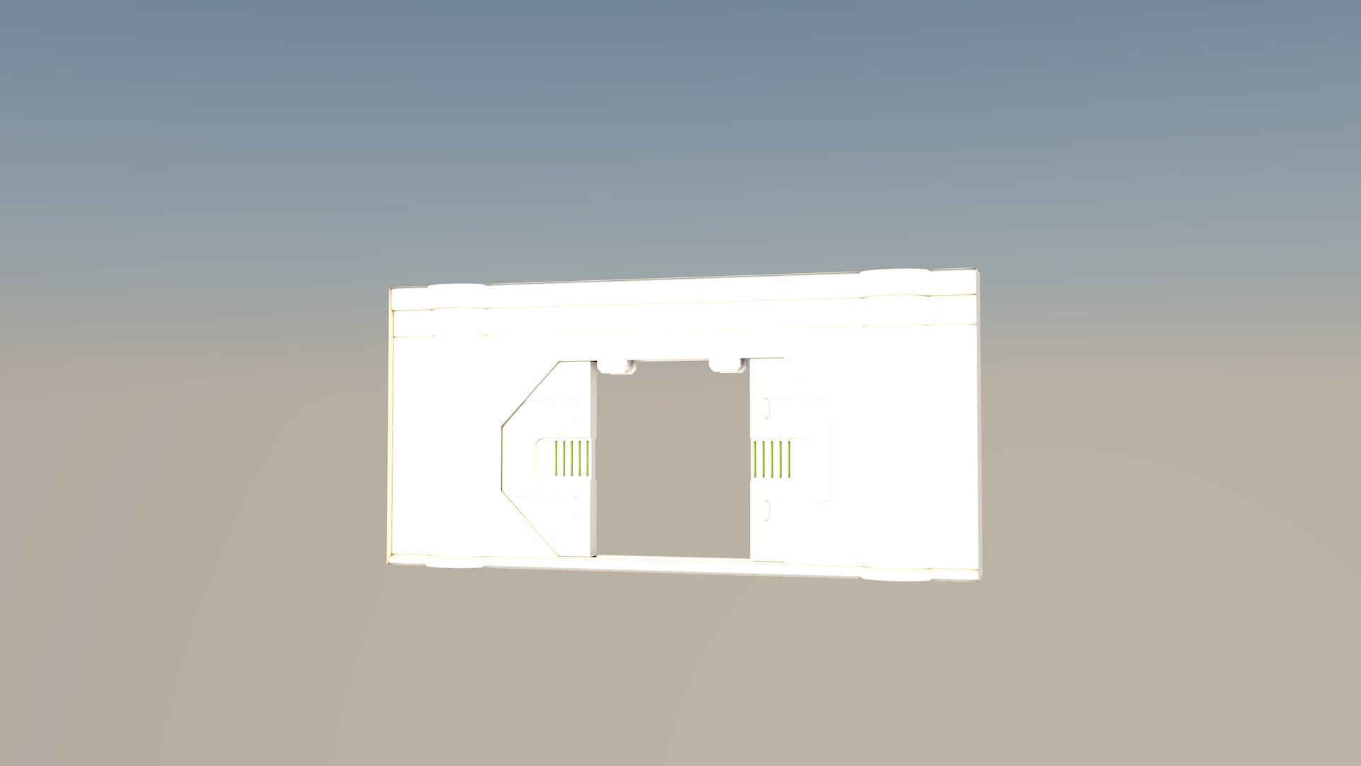 3D Sci Fi Corridor Model - TurboSquid 2360958