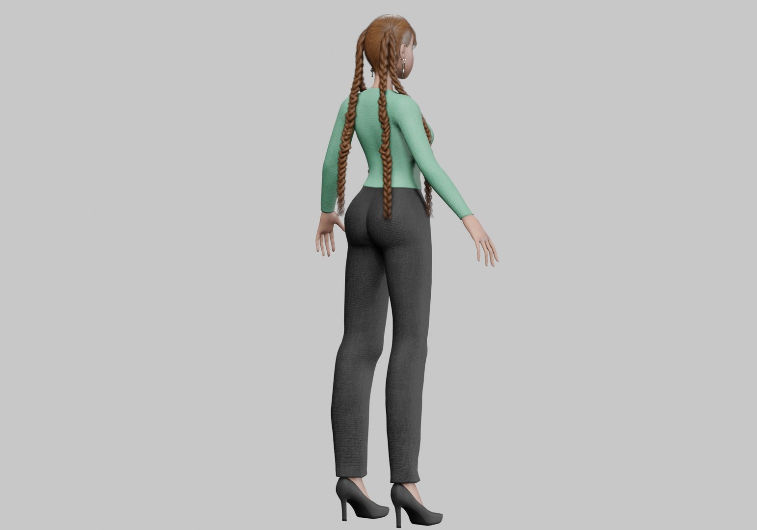 Pretty Beautiful Girl V43921 Model - TurboSquid 2264635