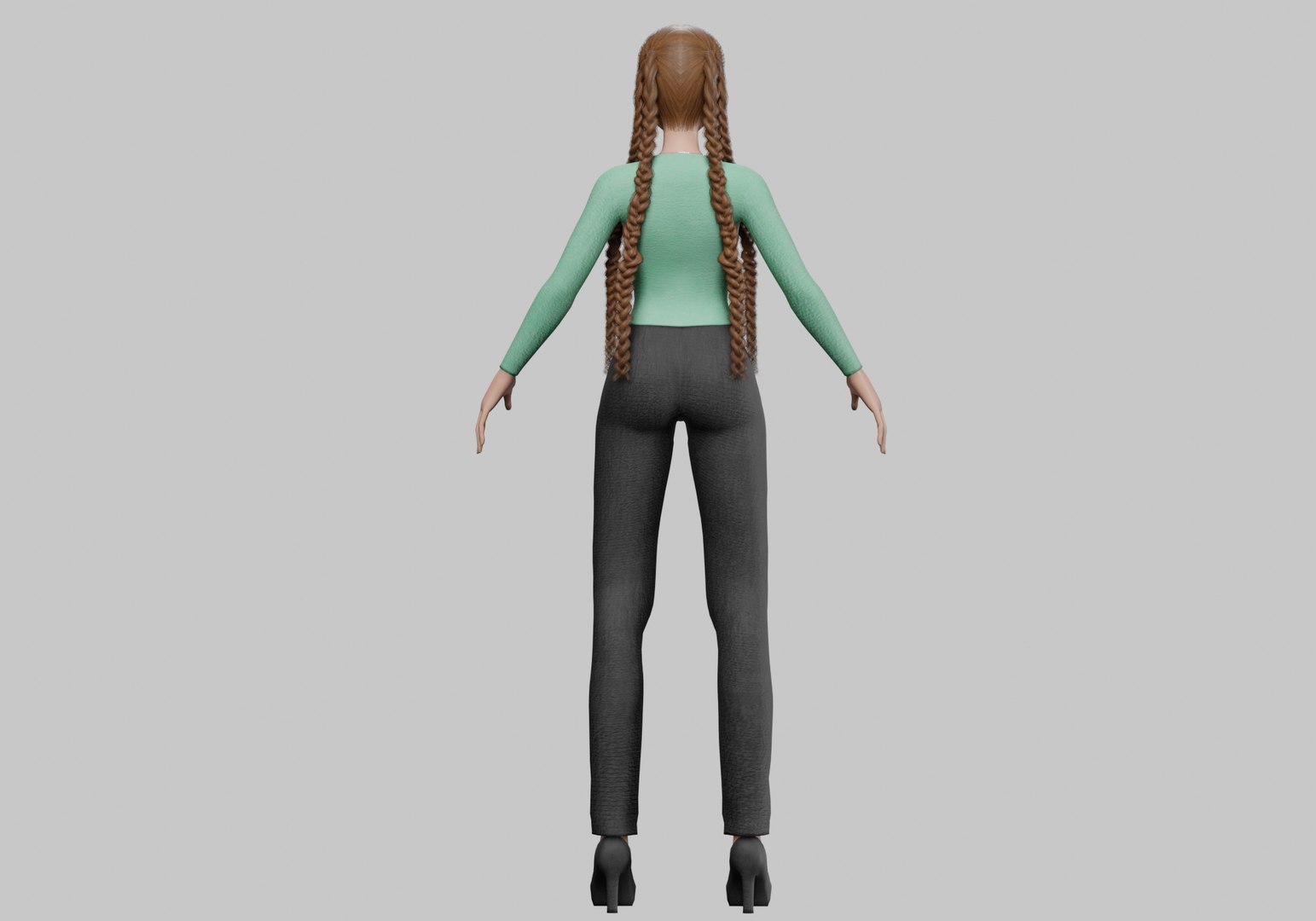 Pretty Beautiful Girl V43921 Model - TurboSquid 2264635