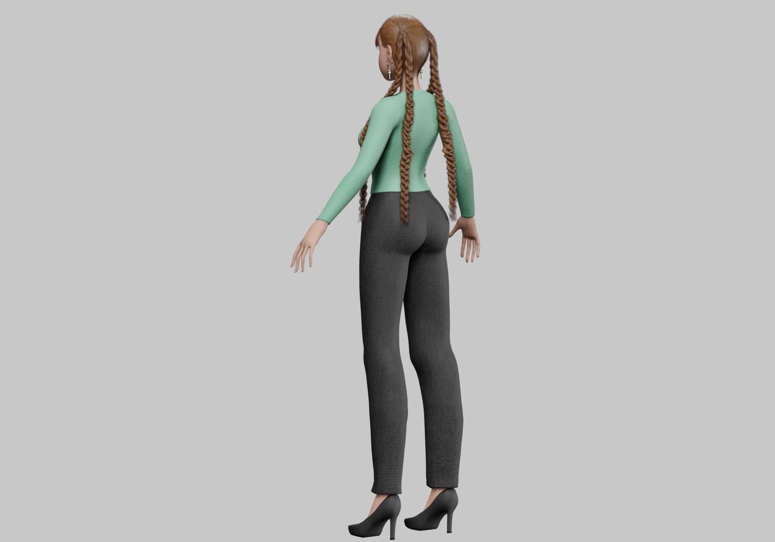 Pretty Beautiful Girl V43921 Model - TurboSquid 2264635