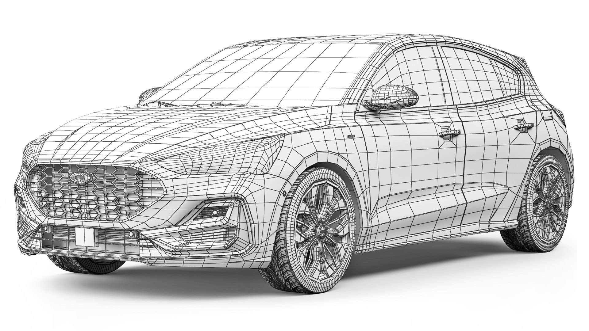 3D Ford Focus 2022 - TurboSquid 2334680