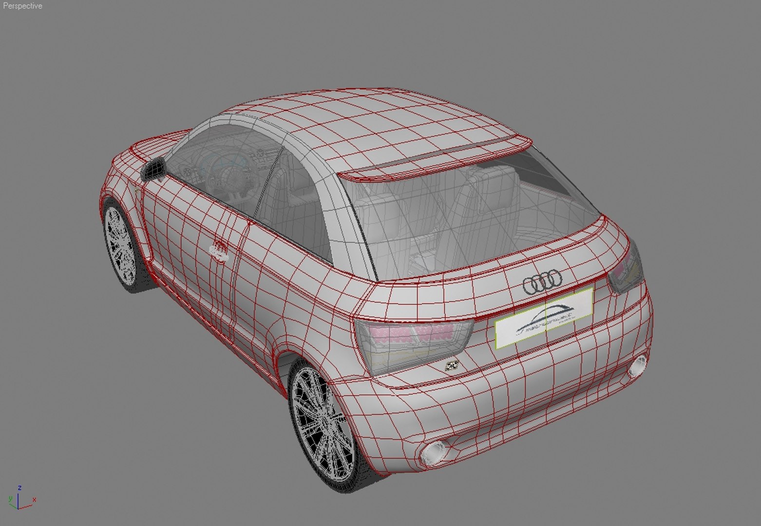 3d Audi A1 Metroproject Quattro